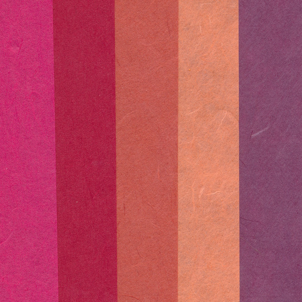 Origami Set Hanji red – ollilypaperware